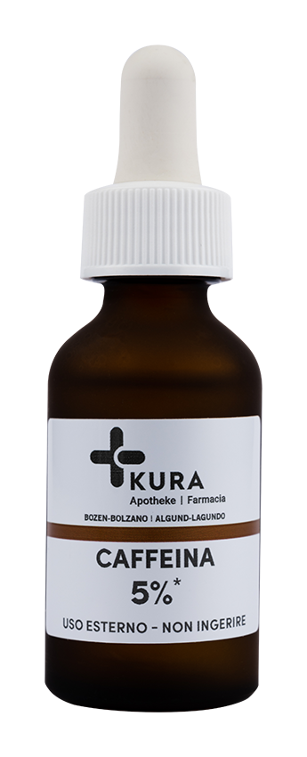 Caffeina 5% – Trattamento Energizzante per Pelle e Capelli | Farmacia Kura